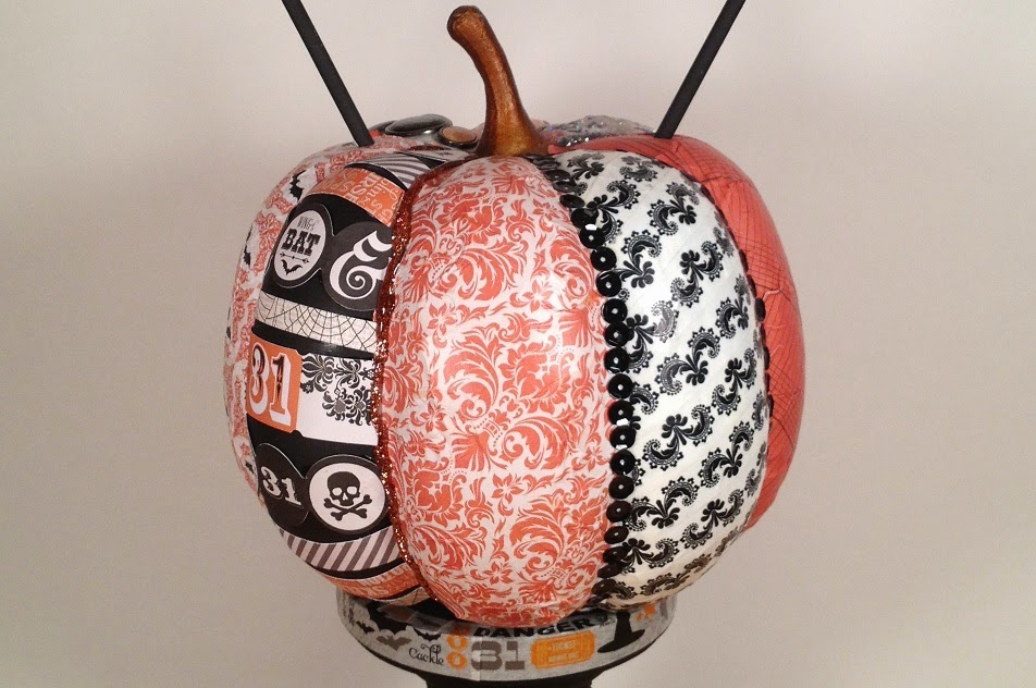 Beth Watson Design Studio: Mixed Media Pumpkin Tutorial with Teresa ...