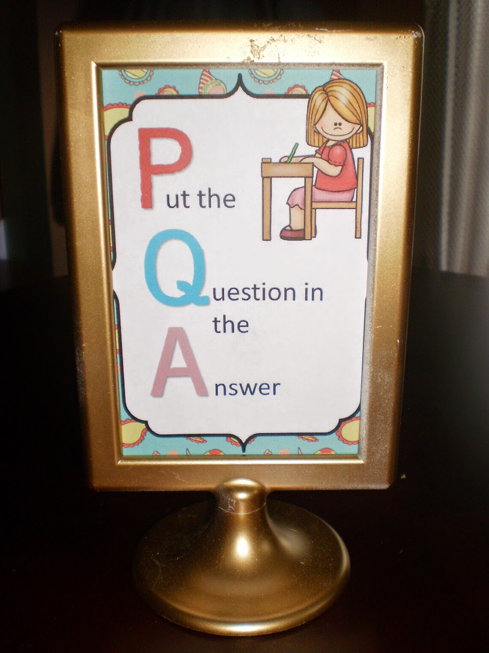 The Teacher's Desk 6...: Monday Made It and Anchors Away PQA FREEBIE