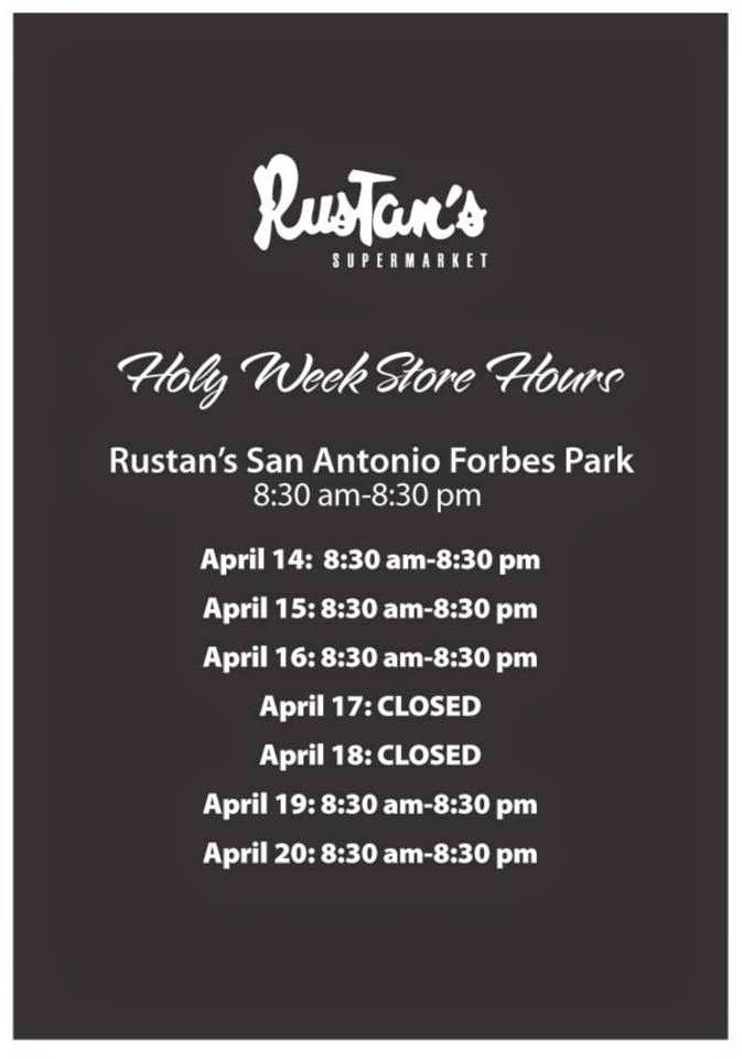 Manila Shopper: Holy Week 2014 Schedule of Major Malls & Supermarkets