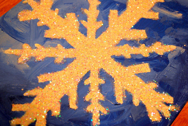 Sunshine and a Summer Breeze: Snowflake canvas art