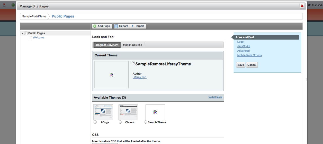 Liferay - Simple Theme Development - Java Code Geeks