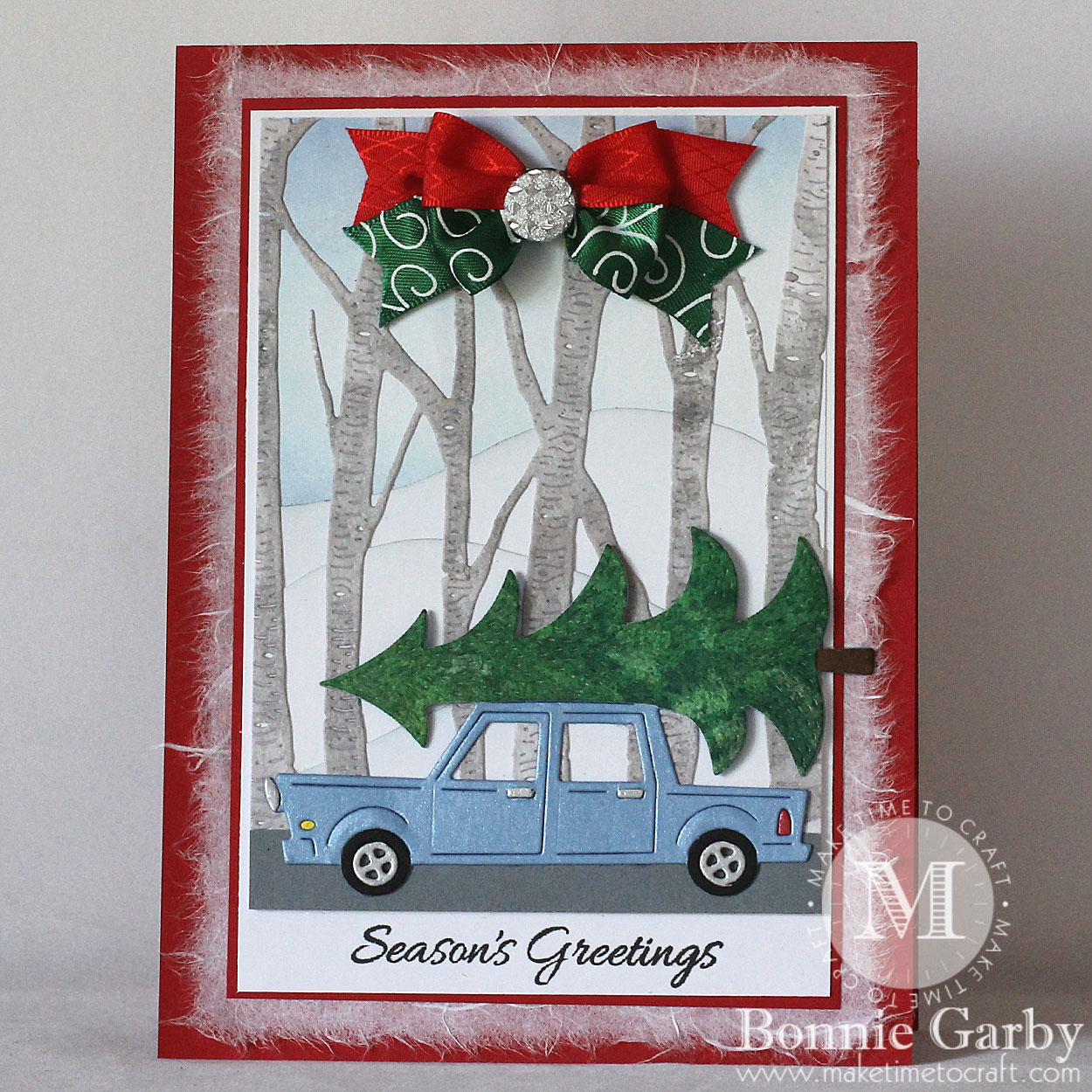 Season's Greetings Card - Cheery Lynn Designs Inspiration Blog