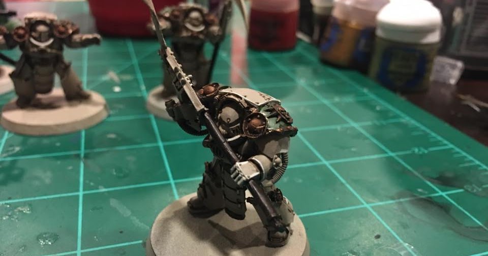 Army Undecided: Painting Death Shroud Terminators