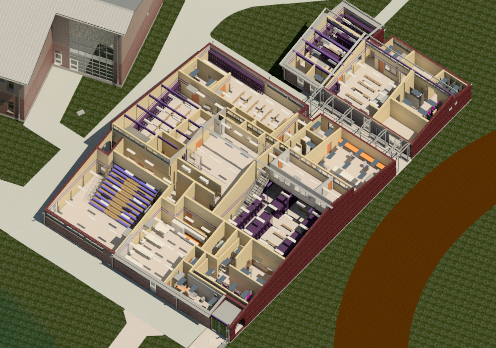 HMS Architects: Construction begins on the Hahnville High School Field ...