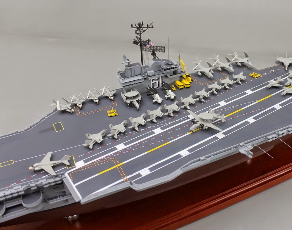 SD Model Makers: 36-inch USS Ranger (CV/CVA-61) Air Craft Carrier Model ...