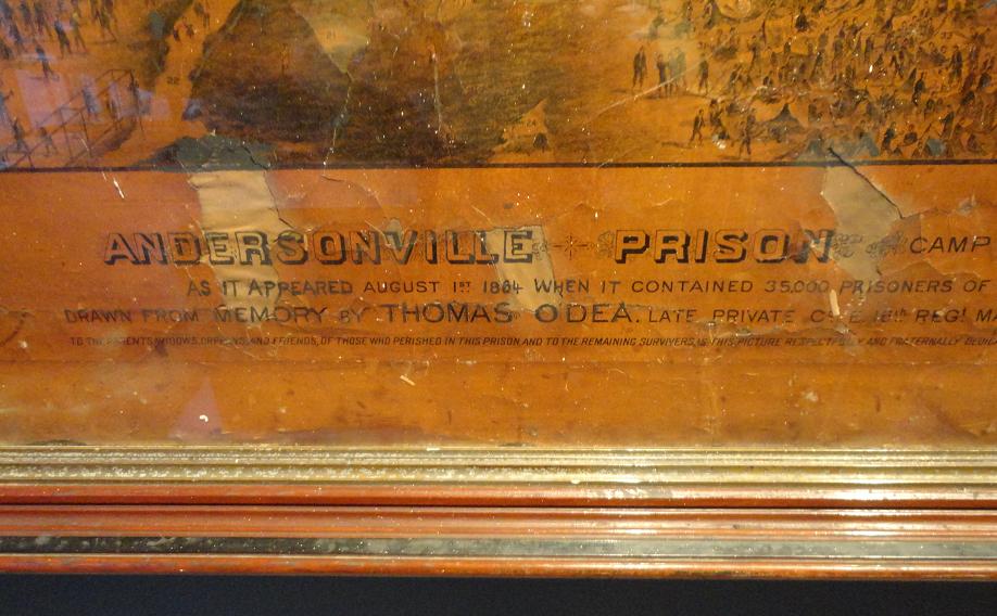 MICHAEL THOMAS : Thomas O'dea; "Andersonville Prison, Fort Sumter, GA"