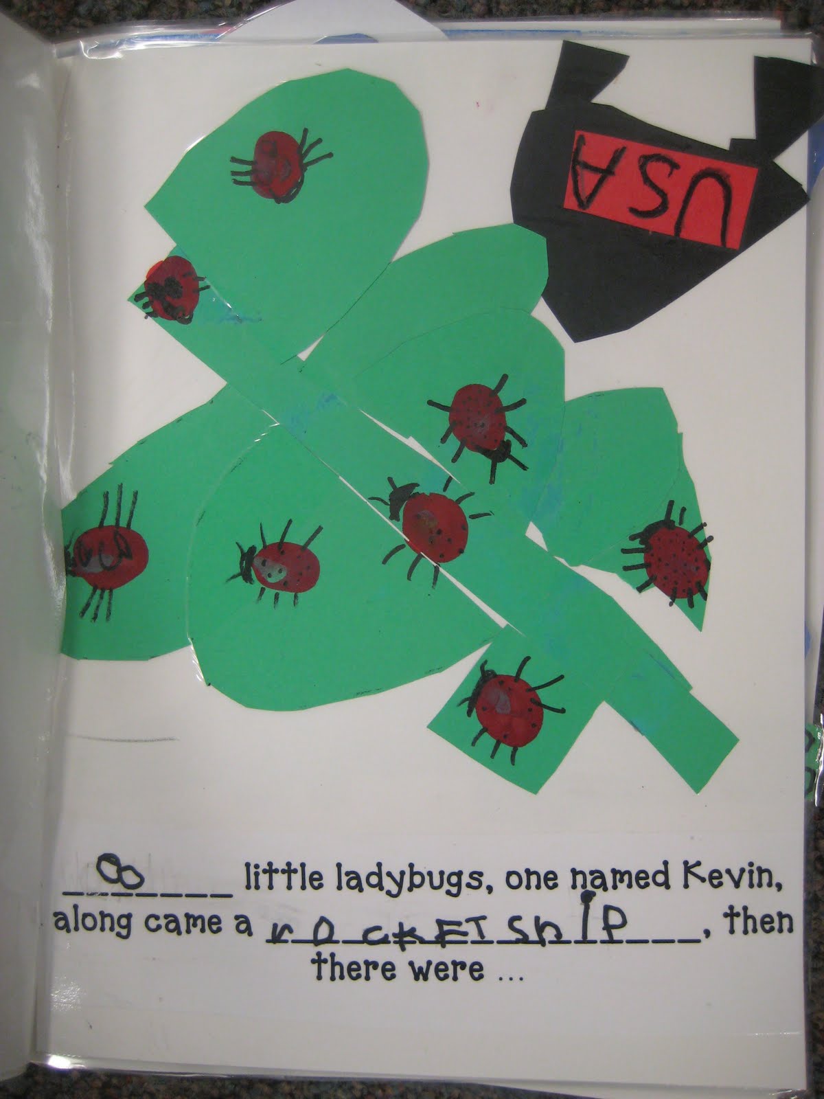 Kinder Garden: Ten Little Ladybugs Class Book