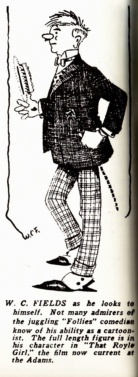 Mike Lynch Cartoons: W.C. Fields: Cartoonist