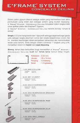 Gypsum Board : ELEPHANT - [Suplier-Material] Pemasuk Material Bangunan