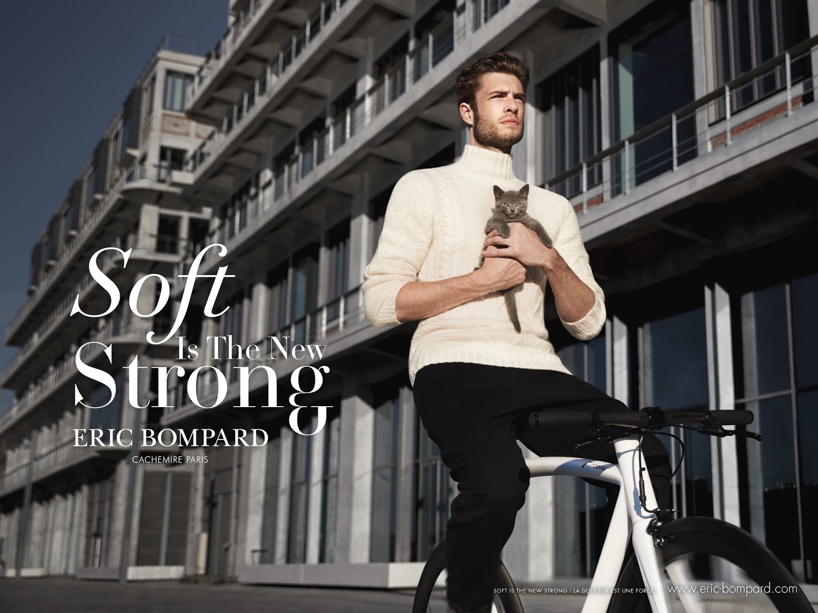 "Soft is the new strong" reads the tagline of French cashmere ...