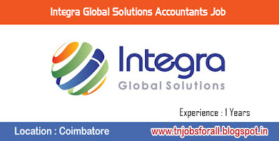 Integra Global Solutions Accountants Job at Coimbatore [Updated] - Jobs ...