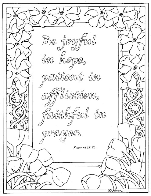 3 Easy Bible Pages Romans Coloring Pages