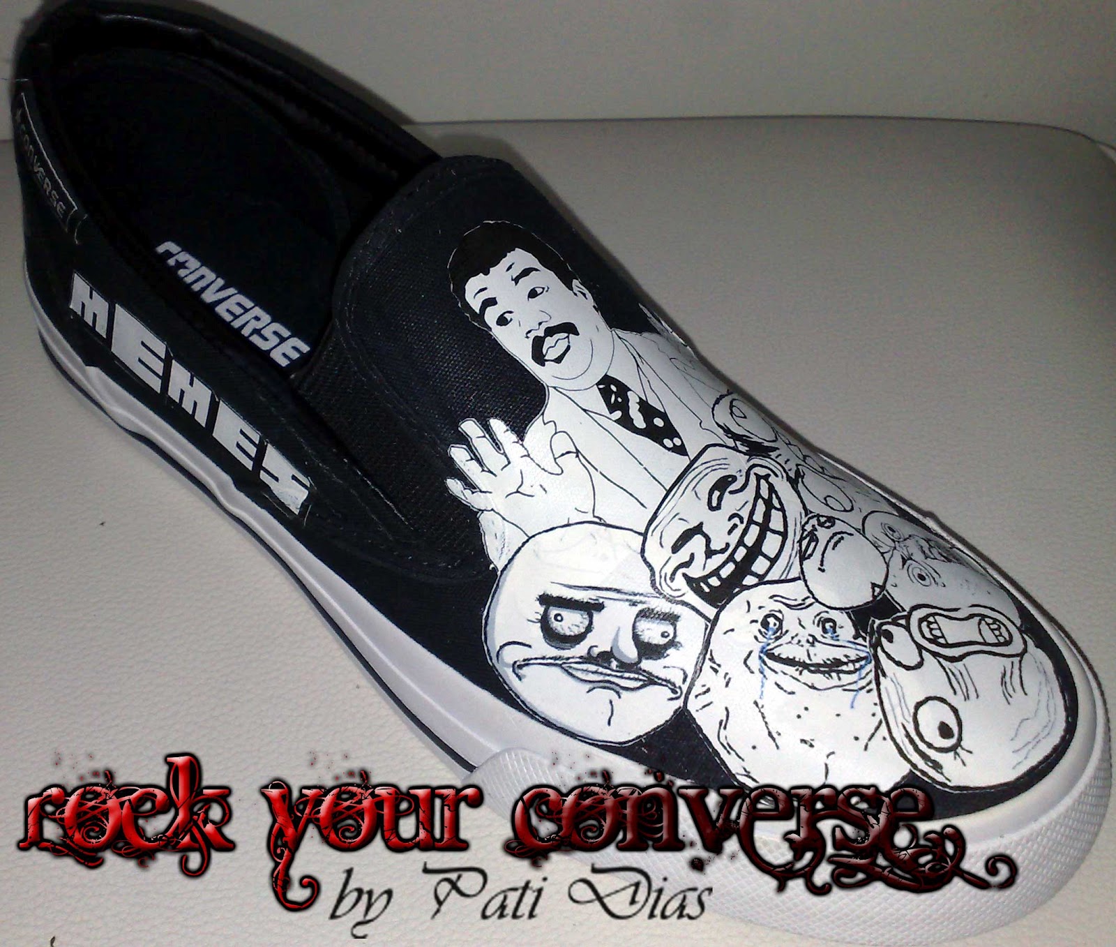 Converse All Star Customizado - Rock Your Converse!: Você sabe o que ...