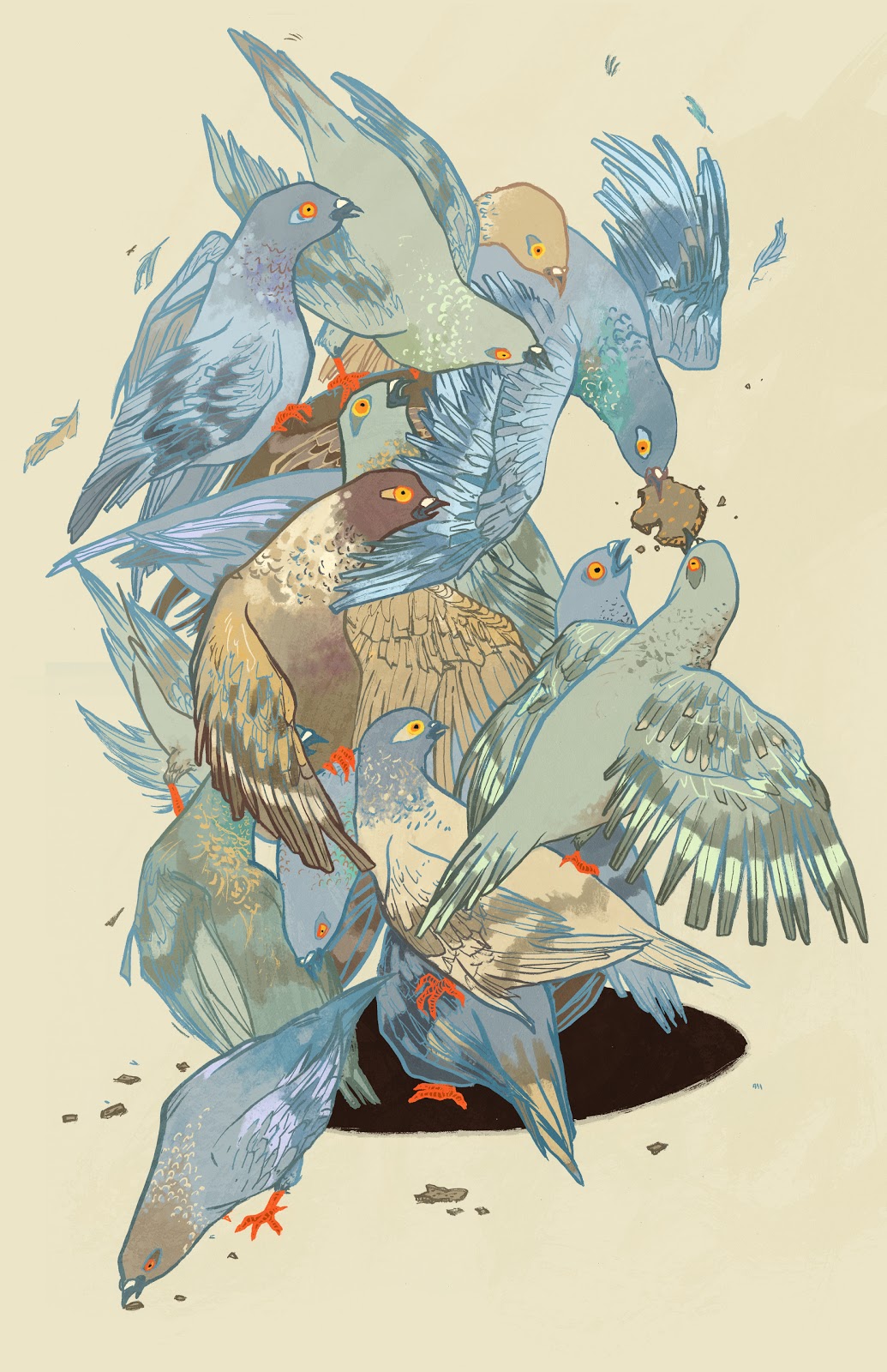 Kate Radomski Illustration: Pigeonface