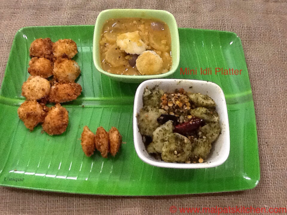 MINI IDLI PLATTER ~ Malpats Kitchen