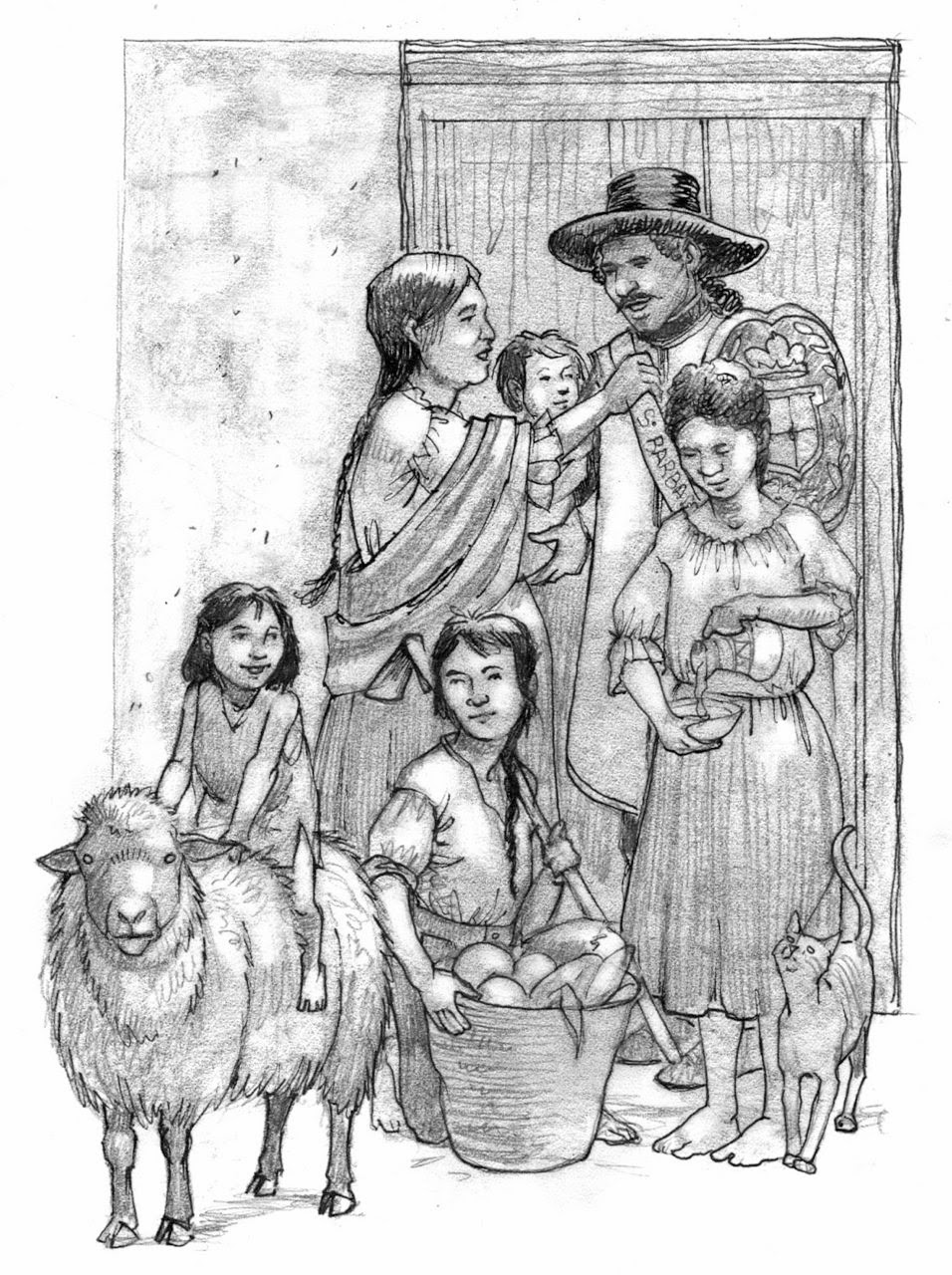 Into History : Picture This: A Spanish Colonial Family, Part 1