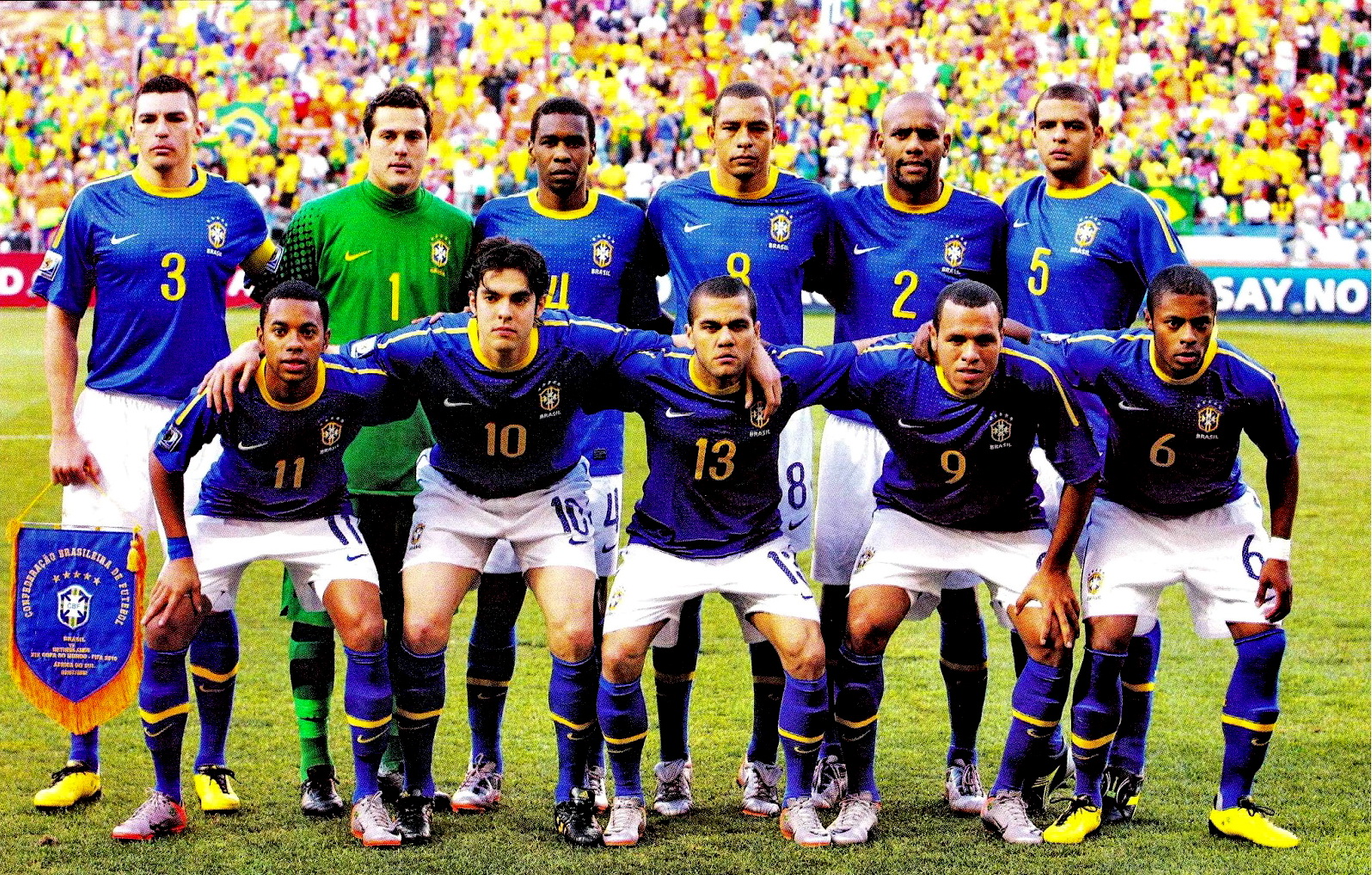 EQUIPOS DE FÚTBOL: Selección de BRASIL