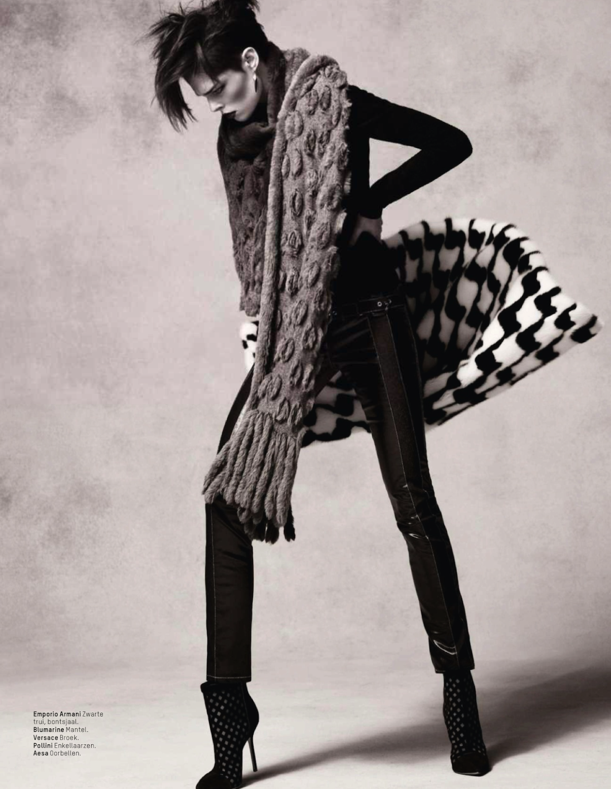 coco rocha by jonas bresnan for l'officiel nl december 2013 | visual ...