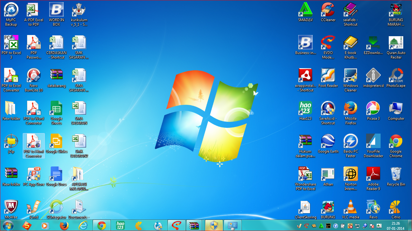 Cara menampilkan control panel di Windows 7 - Head Line Tutorials and ...