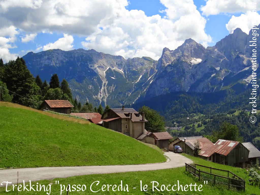 Trekking in Trentino: Passo Cereda - le Rocchette - bivacco Menegazzi foto
