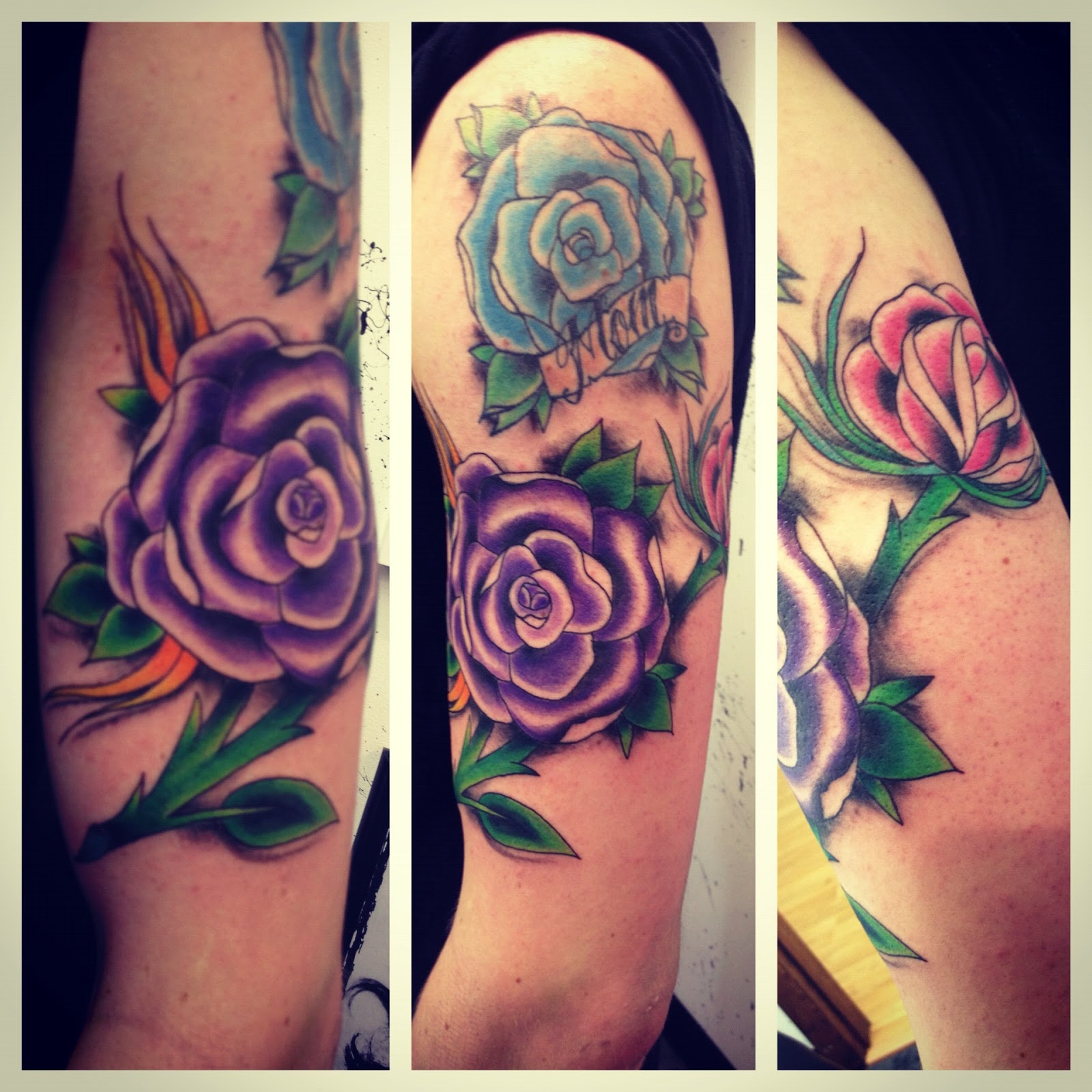 KILL IT WITH BLACK: triple rose add on