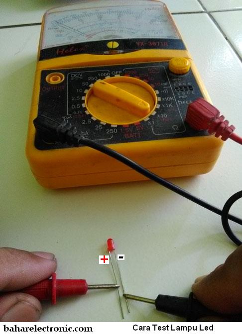 Cara Mengetahui Kutub Positif dan Negatif Lampu Led
