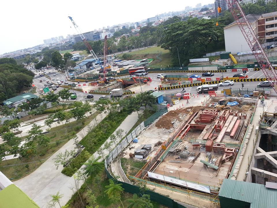 Downtown Line Construction: Downtown Line 3 May/Jun 2016 Update: Part 2