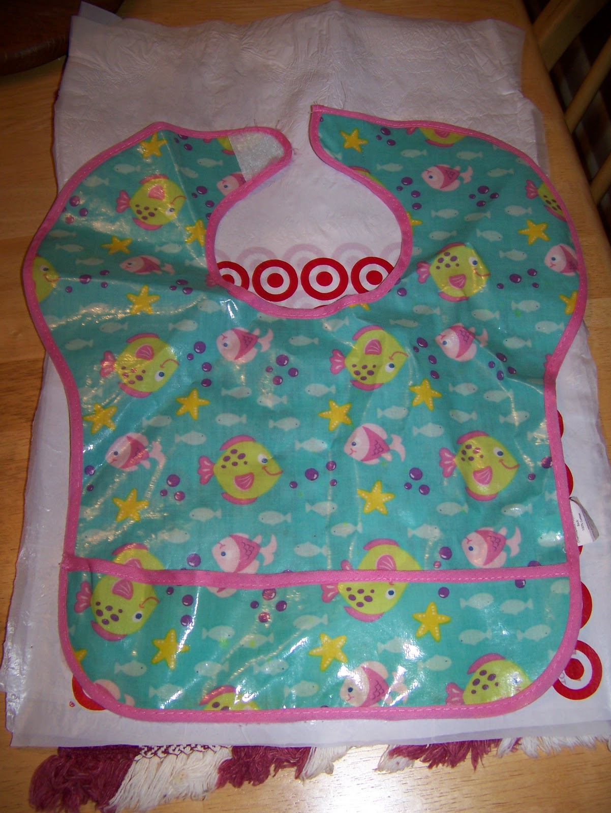 Making Cooley Stuff: Recycled Plastic Bag Bib