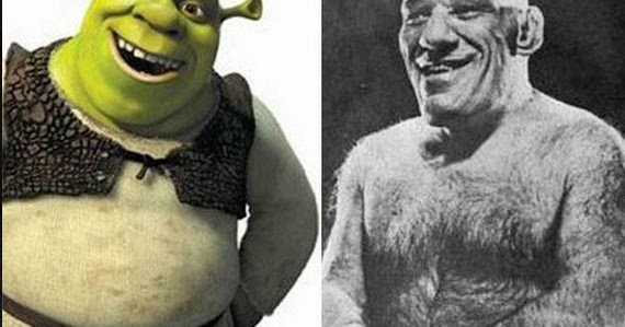 Real Life Shrek, Maurice Tillet of Russia - Oh My Facts