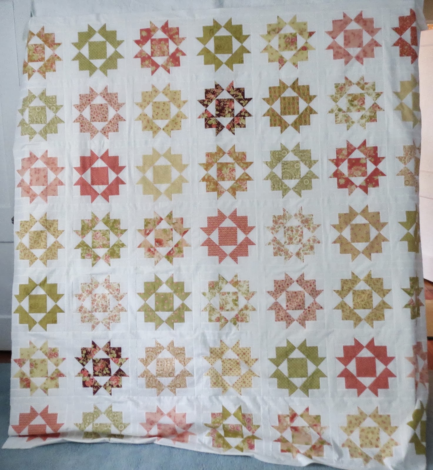 Quilting on Main Street: A Tip For Applying Sashing