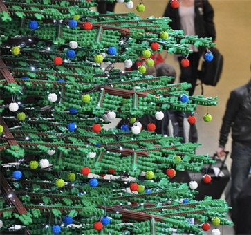 Legoreve: Le sapin de Noël géant LEGO à Londres