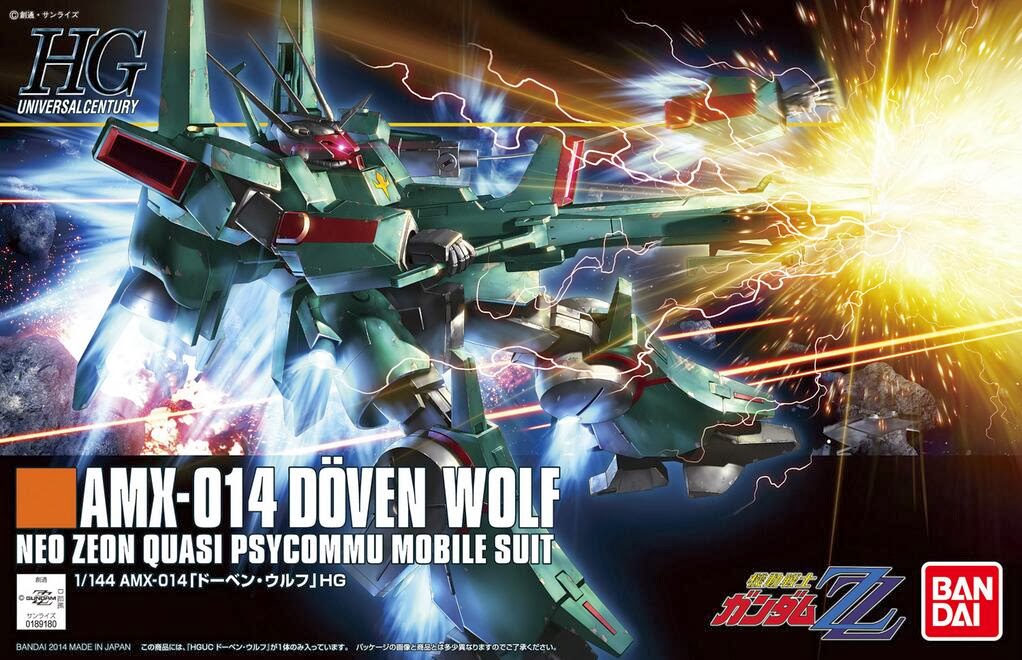 GUNDAM GUY: HGUC 1/144 AMX-04 Doven Wolf (ZZ Ver.) - New Images ...