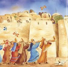 IDEAS UNLIMITED: THE WALLS CAME TUMBLING DOWN - Joshua Bible Story