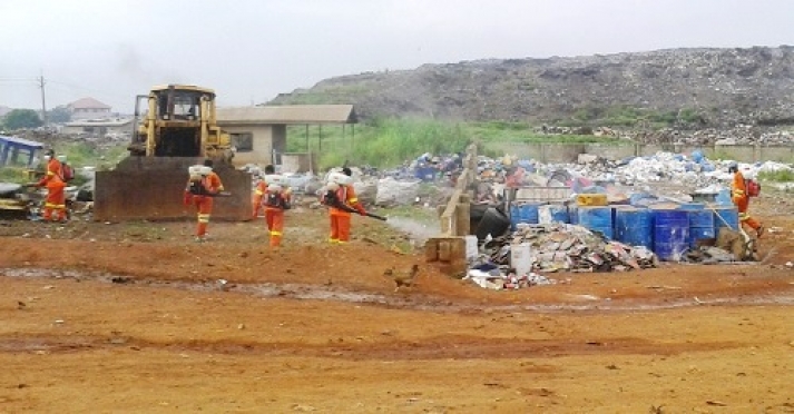 Environment News Ghana: Controlled dumping of refuse at Abokobi ...