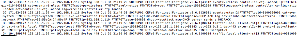 Ken Felix Security Blog Fortios Cef Formatted Logs