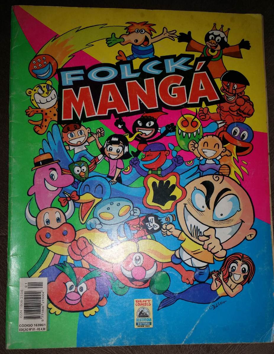 Mangás brasileiros ao longo das décadas