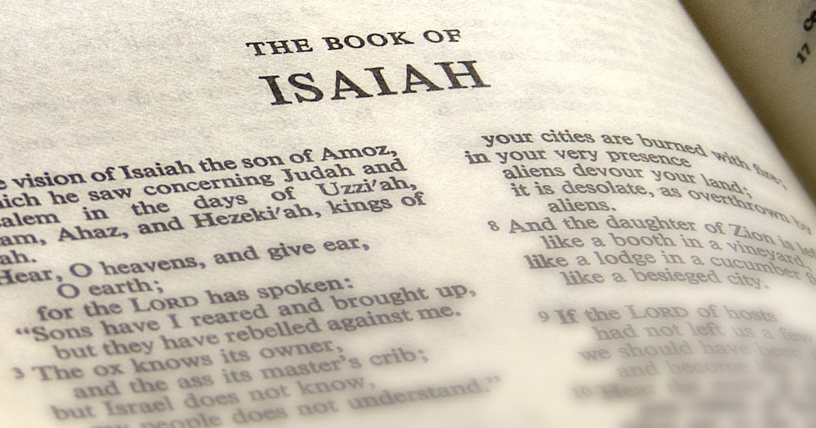 Grafted-In Theological Musings: Isaiah post 1 - The Word Within The ...