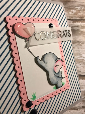 Techniques by Trish: My Favorite Things - Elephant Congrats
