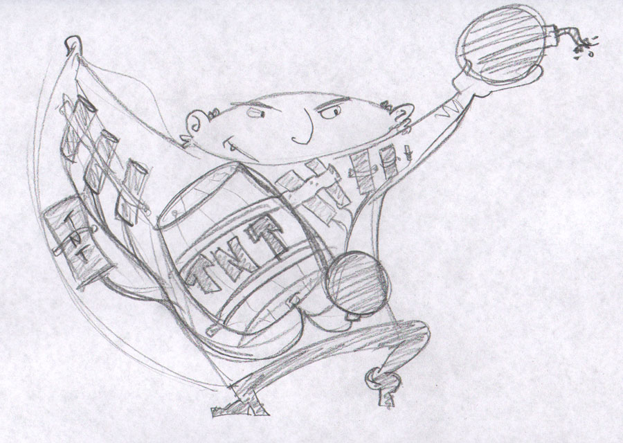 The Art of Lavalle Lee: David Colman Character Study 3