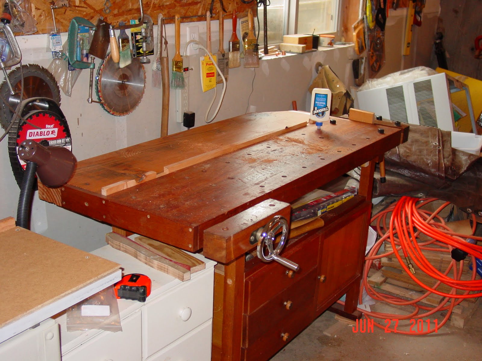 Don's Early Light: Workbench