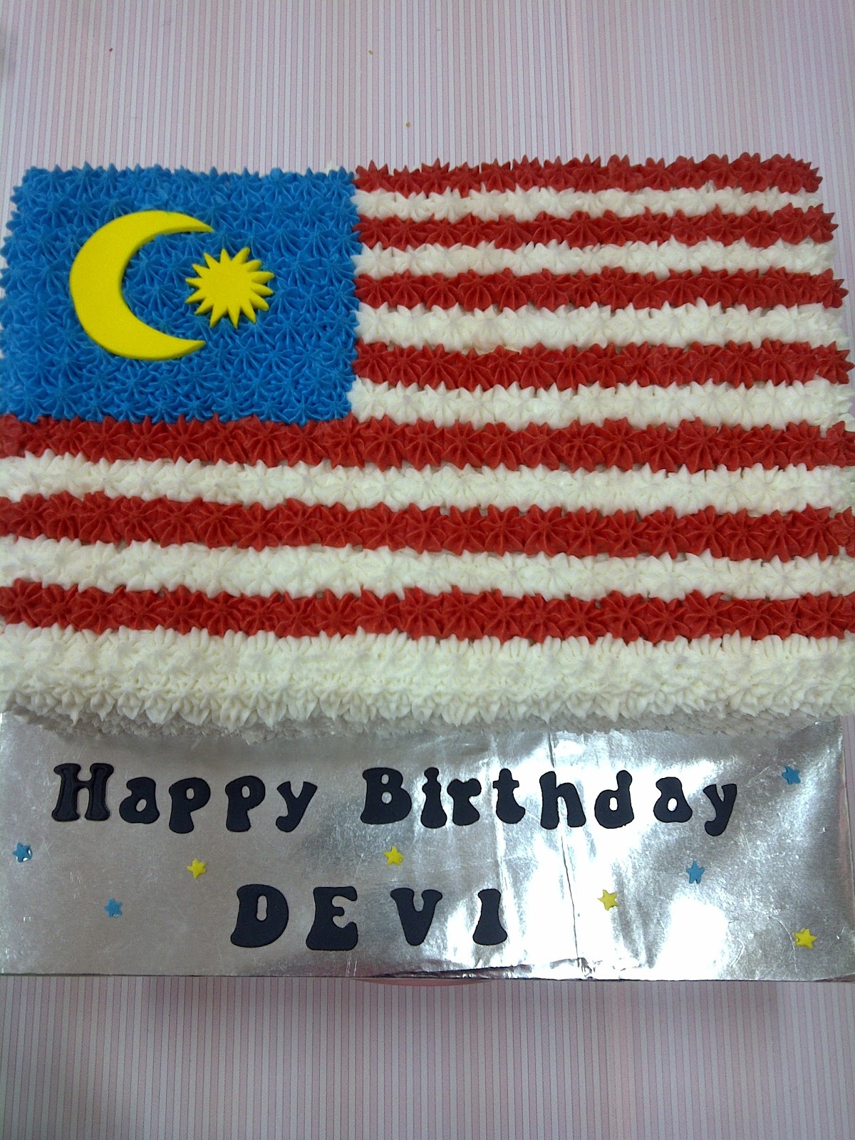 Merdeka & 1 Malaysia | Unique Cake