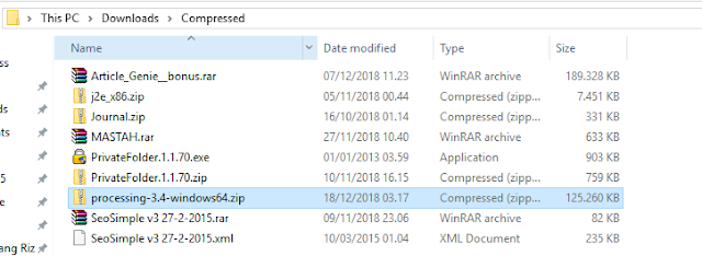Tutorial Install Software Processing Gratis - Tondi Putra