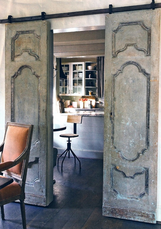 Architectural Elements--Hanging Doors — JWS Interiors