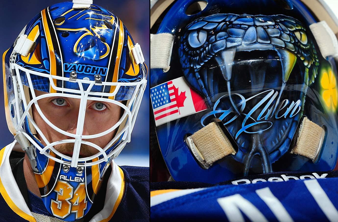 I Love Goalies!: Jake Allen 2014-15 Mask