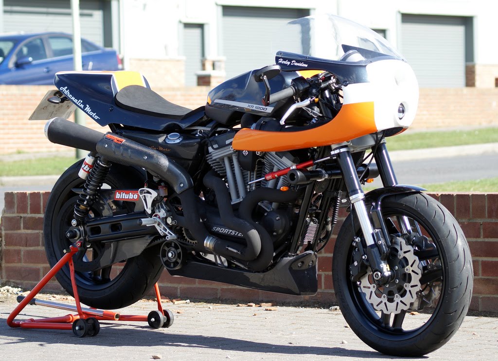 Racing Cafè: Harley XR 1200 Cafè Racer by Adrenalin Moto