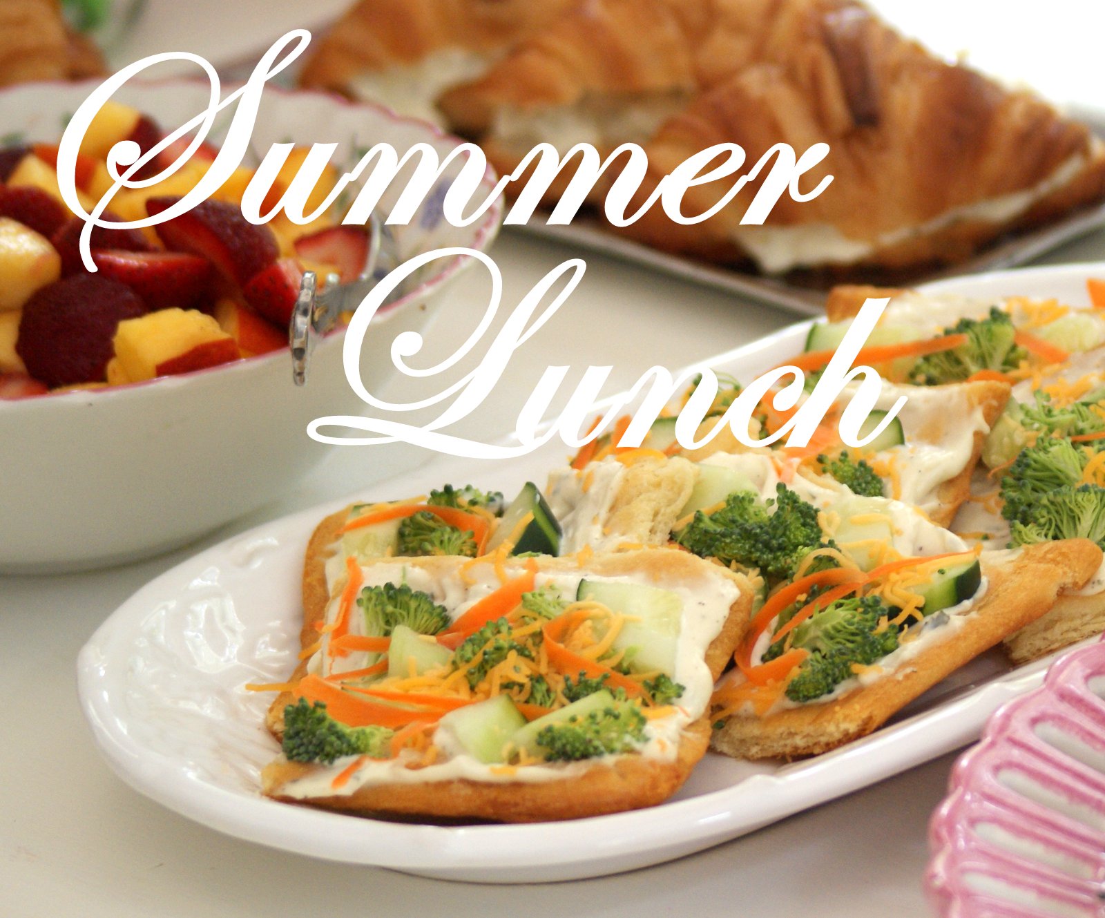 A Little Loveliness: Refreshing Summer Menu