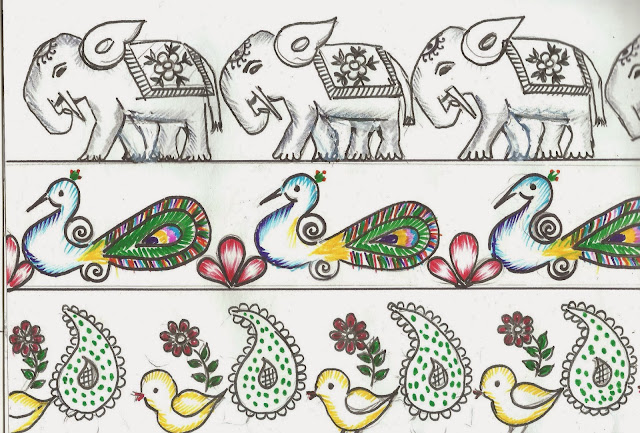 Art N Craft: Traditional Border Design