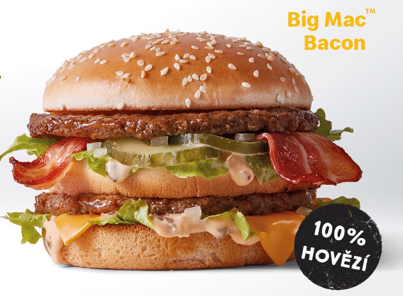 kavoniho žrádlo: Big Mac Bacon, McDonald's