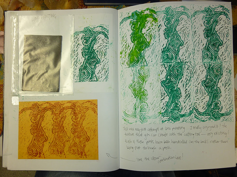 Deborah Burke : Printmaking Sketchbook