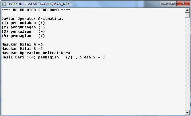 Cara membuat kalkulator sederhana dengan C++: Membuat kalkulator dengan C++